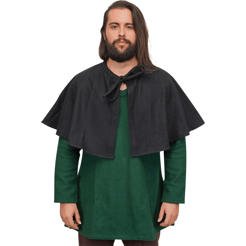 Wool Pelerine Shoulder Cloak | The Village Mage